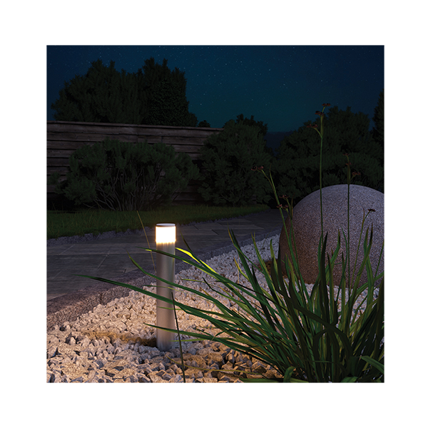 AQL-130-A3-X00430DCQ AQUALUX LUMENA SPIKE BOLLARD NATURAL BRONZE 12-24VAC/24VDC INTEGRATED LED ...
